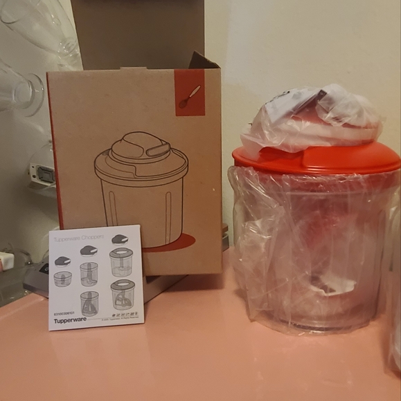 Tupperware | Kitchen | Tupperware Super Sonic Chopper Crystalwave Set ...